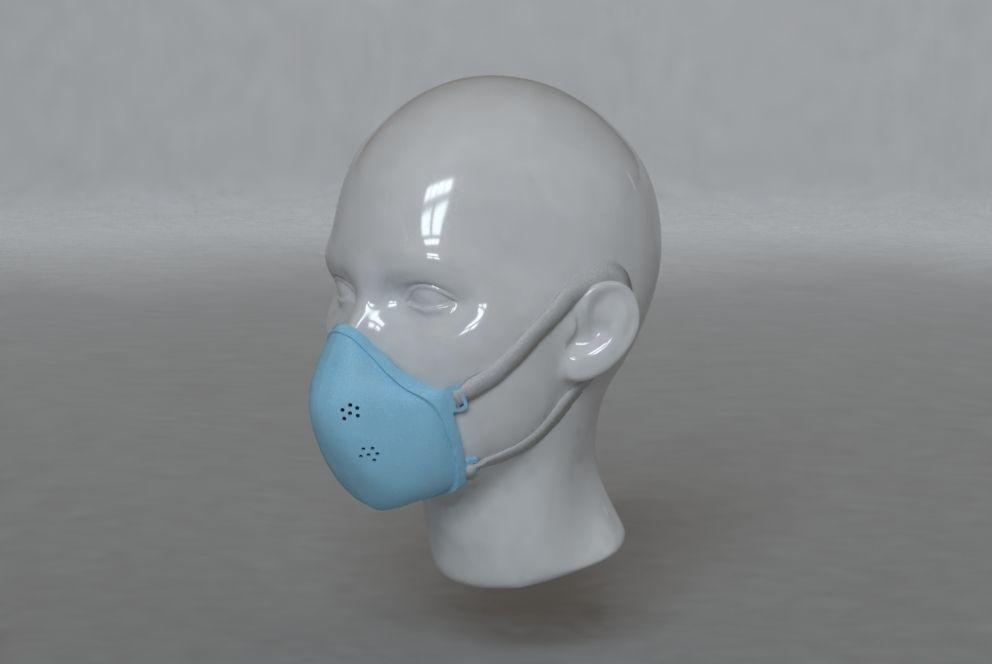 Medical simple mask 3D model 3D printable | CGTrader
