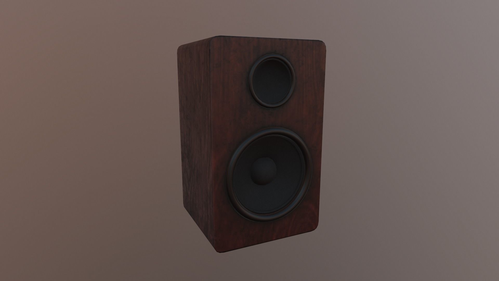 3D model Audio Speaker V2 VR / AR / low-poly | CGTrader