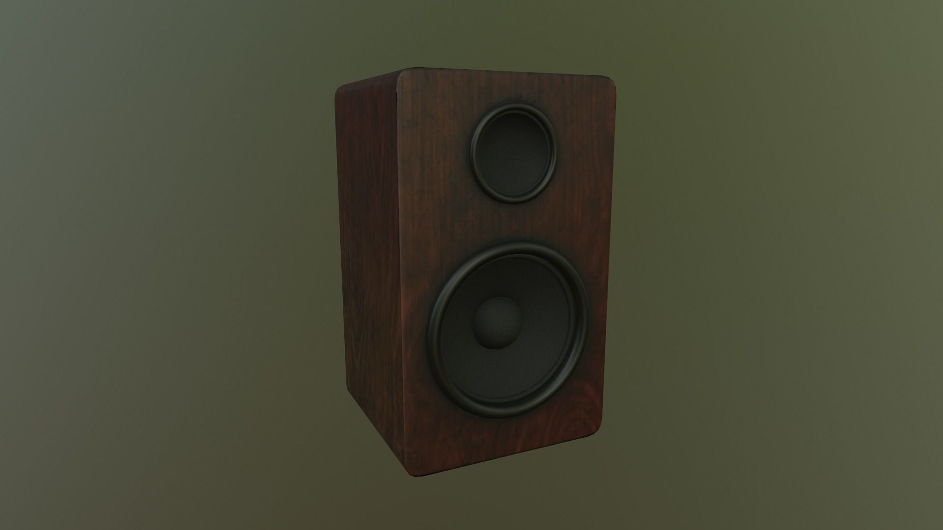 3D model Audio Speaker V2 VR / AR / low-poly | CGTrader