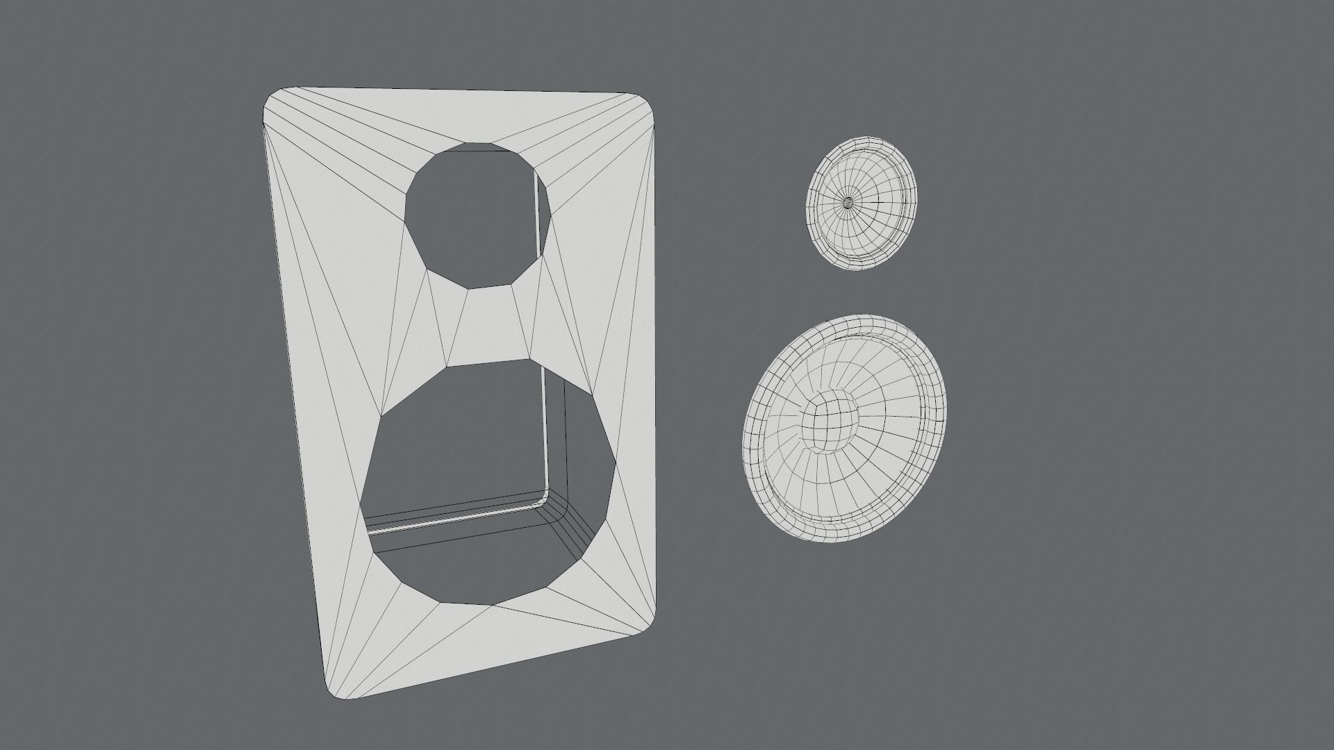 3D model Audio Speaker V2 VR / AR / low-poly | CGTrader