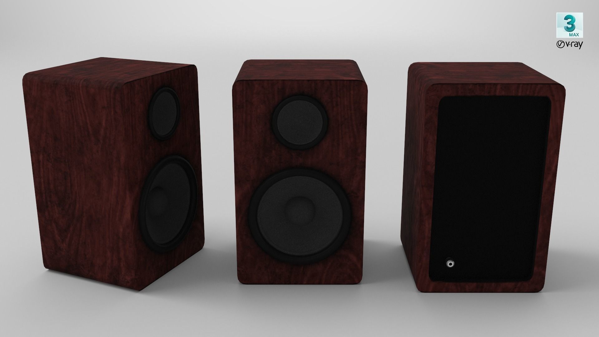 3D model Audio Speaker V2 VR / AR / low-poly | CGTrader