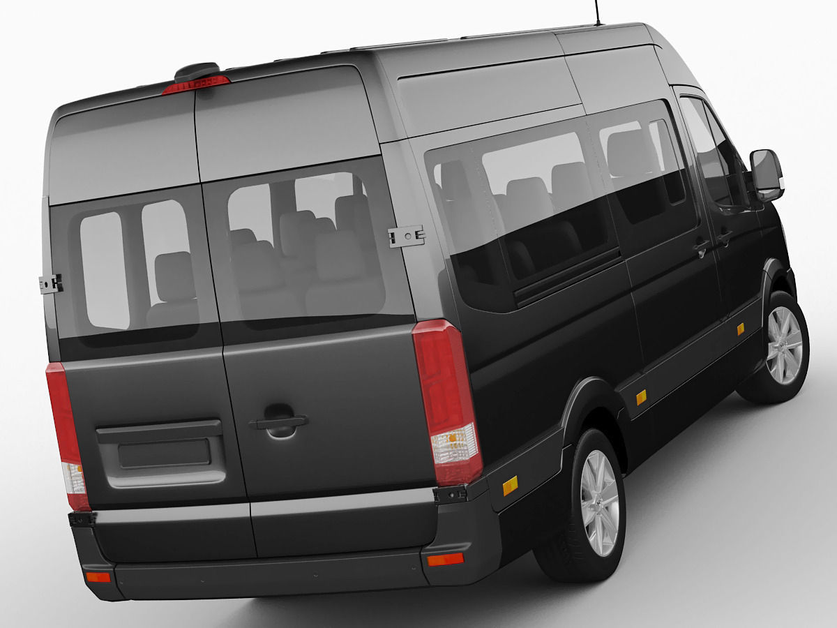 Hyundai H350 bus 2015 3D model | CGTrader