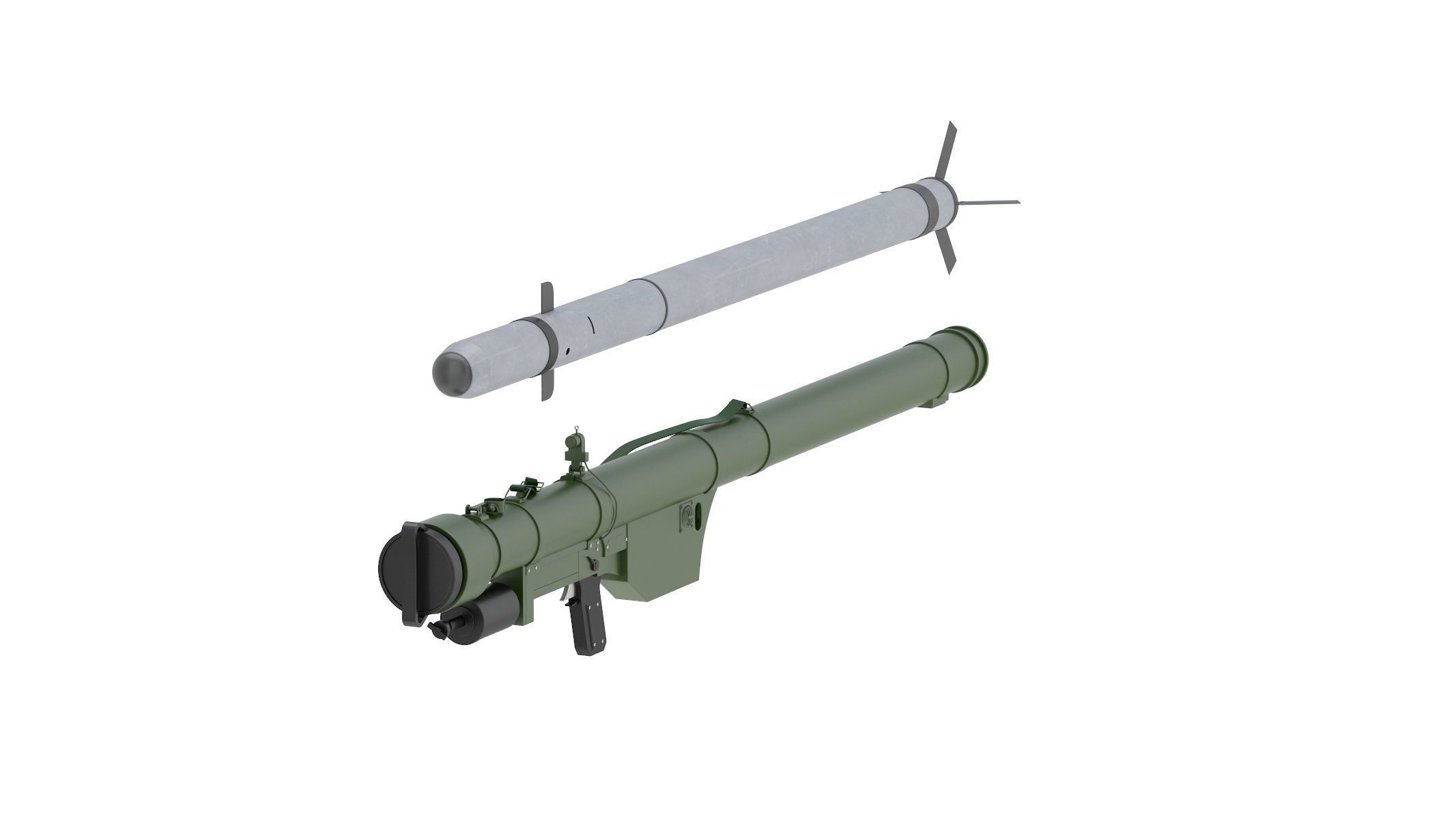 Strela 2 9K32 Strela-2 3D model | CGTrader