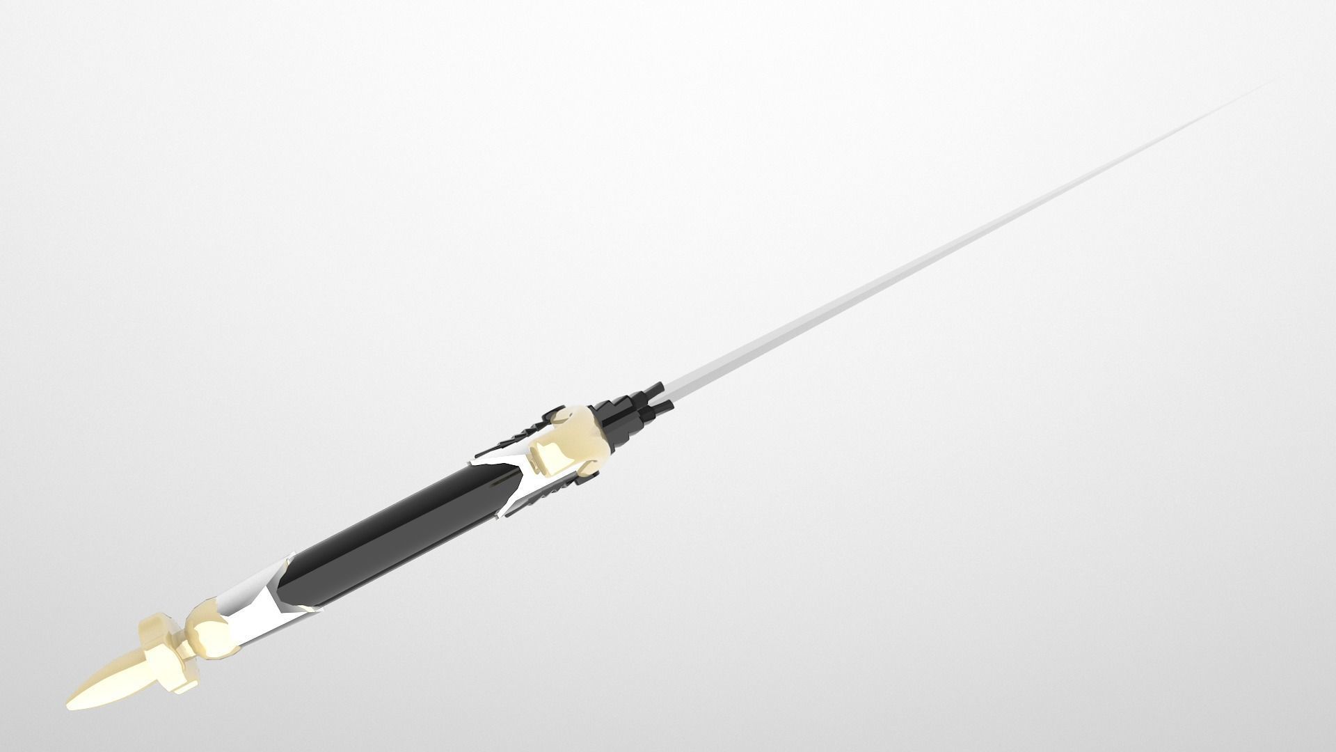 Angrod Elven Sword 3D model | CGTrader