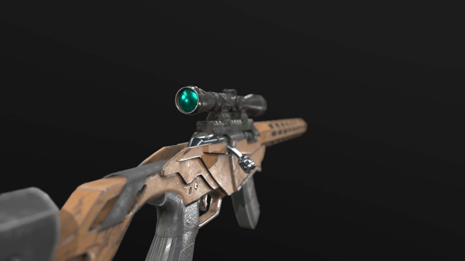 3D model RUGER PRECISION RIMFIRE FREE 3D MODEL VR / AR / low-poly ...