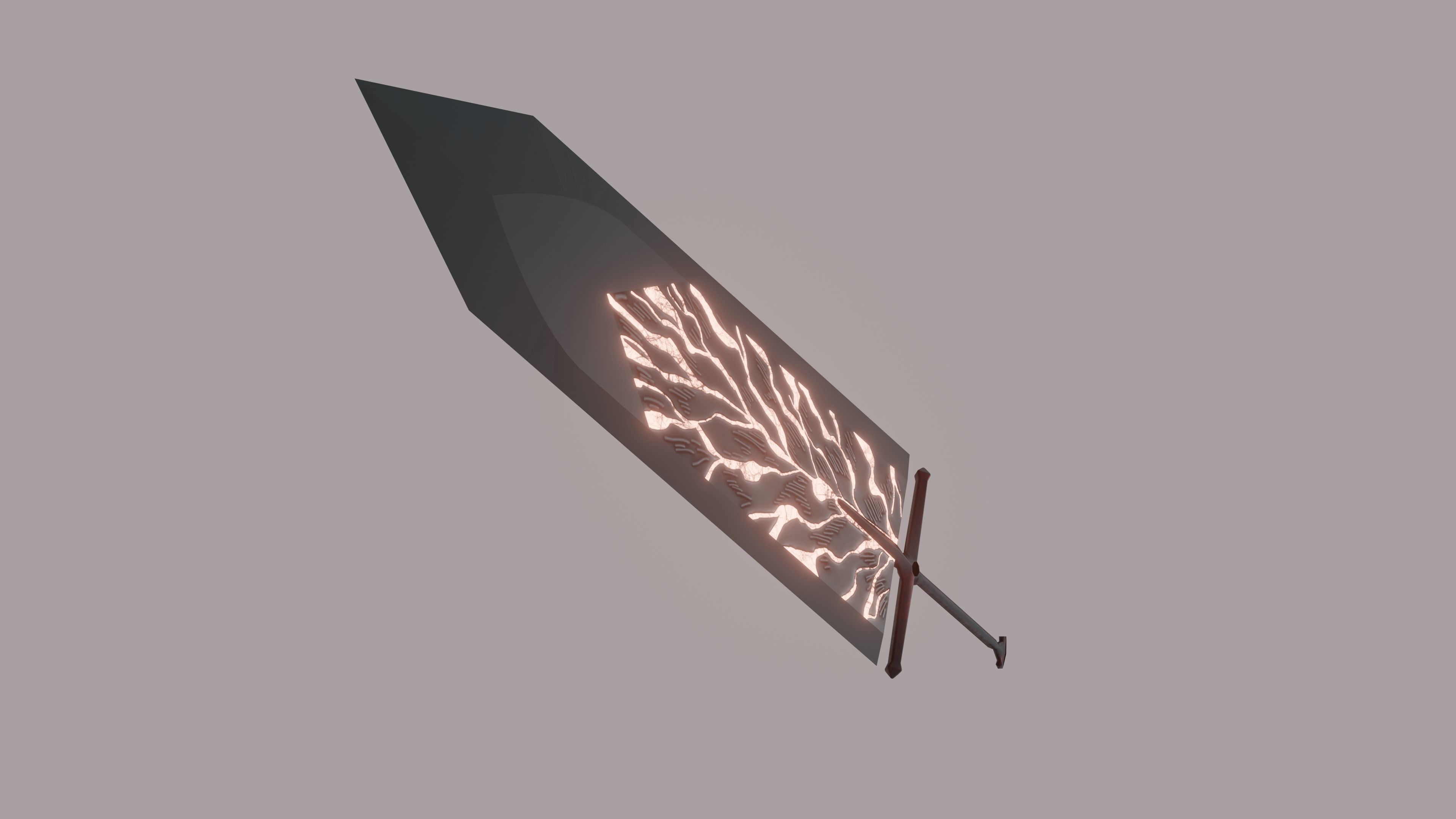 3D model Asta Demon Sword VR / AR / low-poly | CGTrader