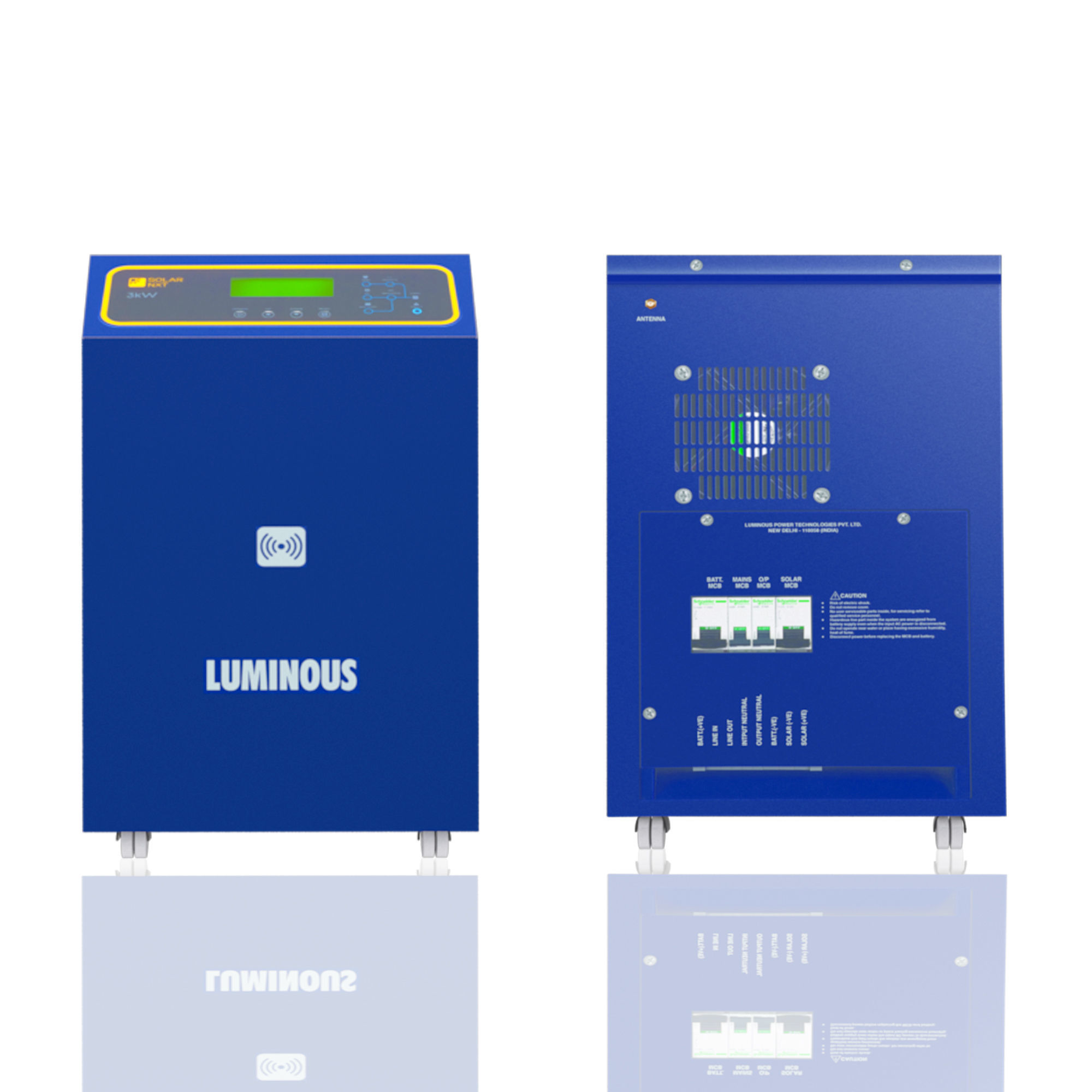 Luminous Battery Inverter Backup 3D model | CGTrader