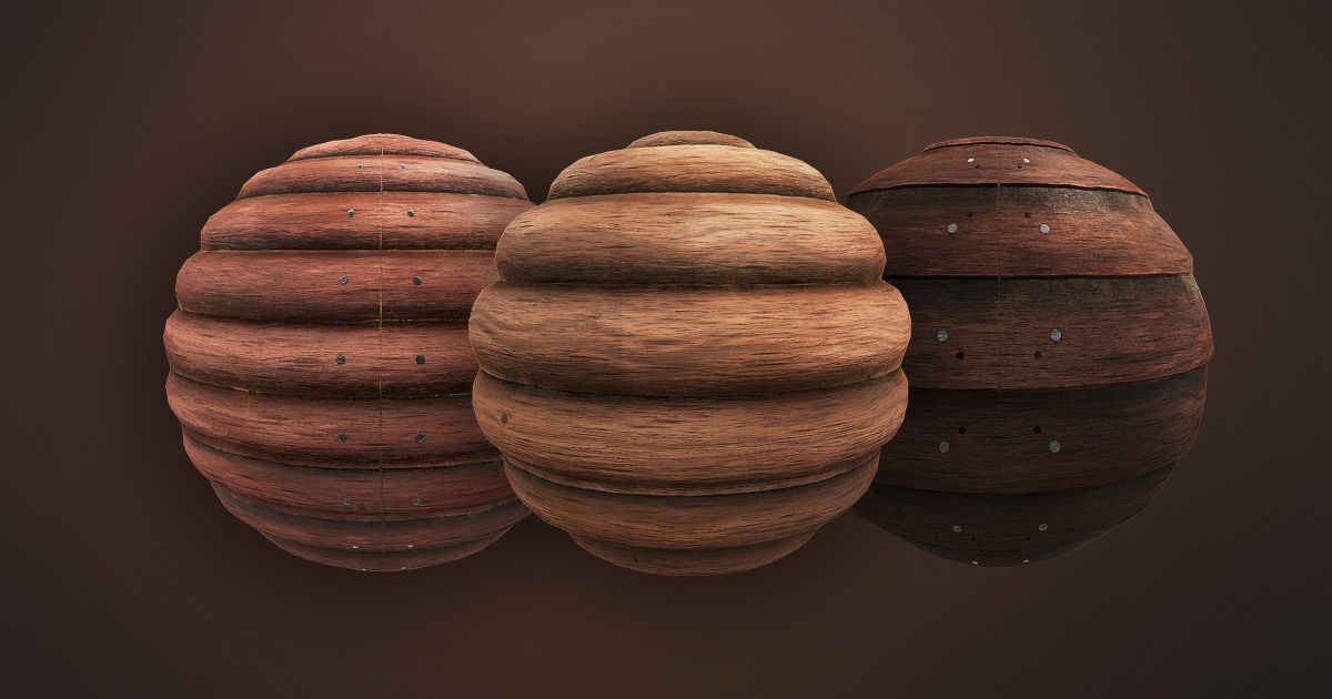 PBR Wood Siding Texture | CGTrader