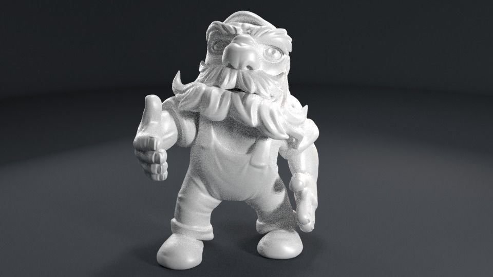 Strong gnome 3D model 3D printable | CGTrader