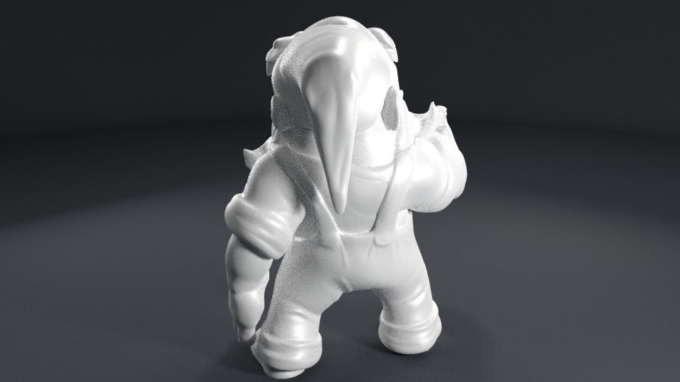 Strong gnome 3D model 3D printable | CGTrader