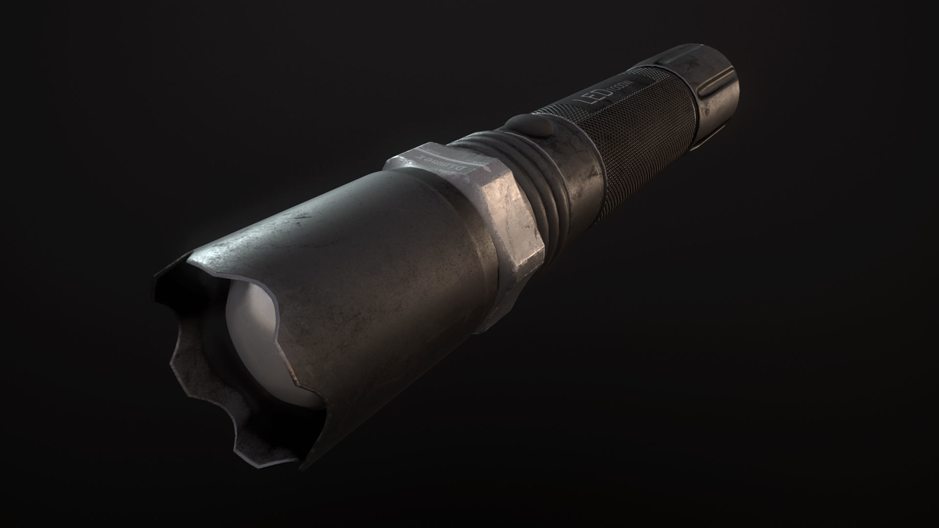 3D model Flashlight VR / AR / low-poly | CGTrader