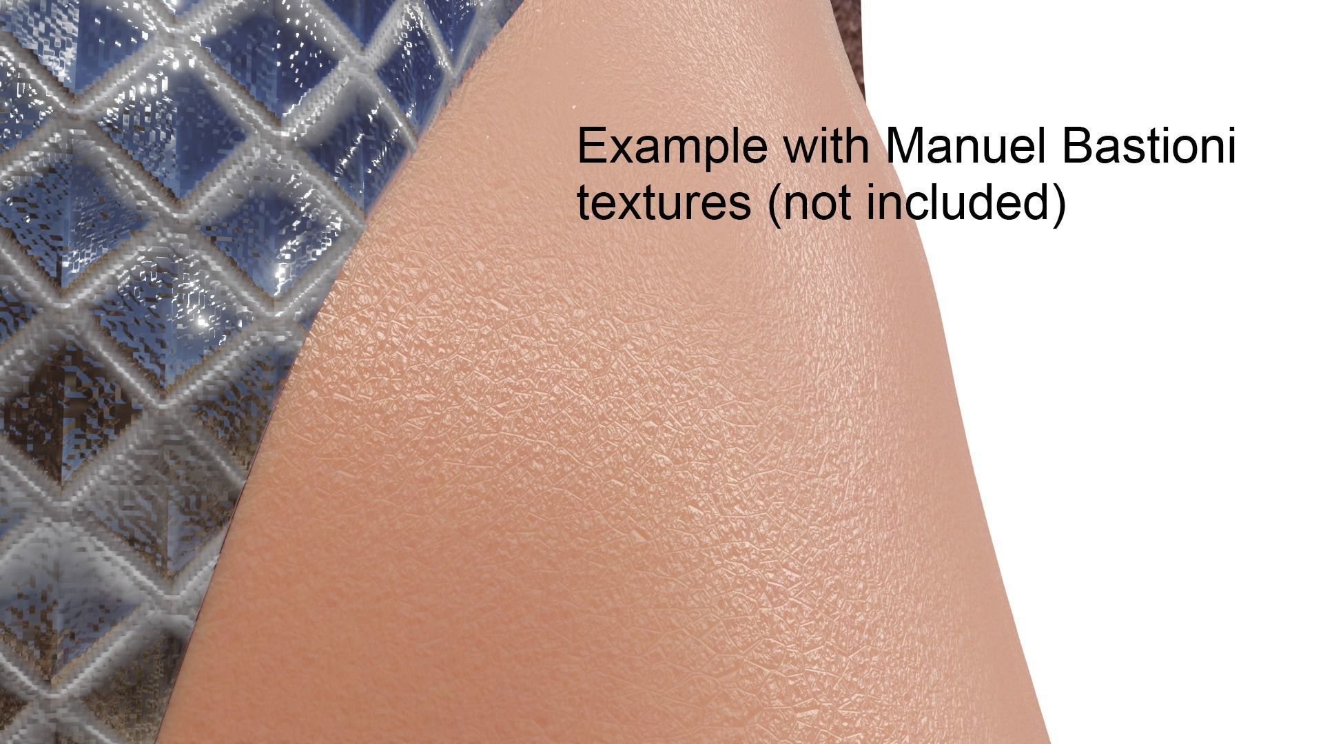Human Skin Procedural for Blender free 3D model | CGTrader