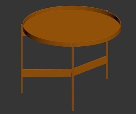 interior side table free 3D model | CGTrader