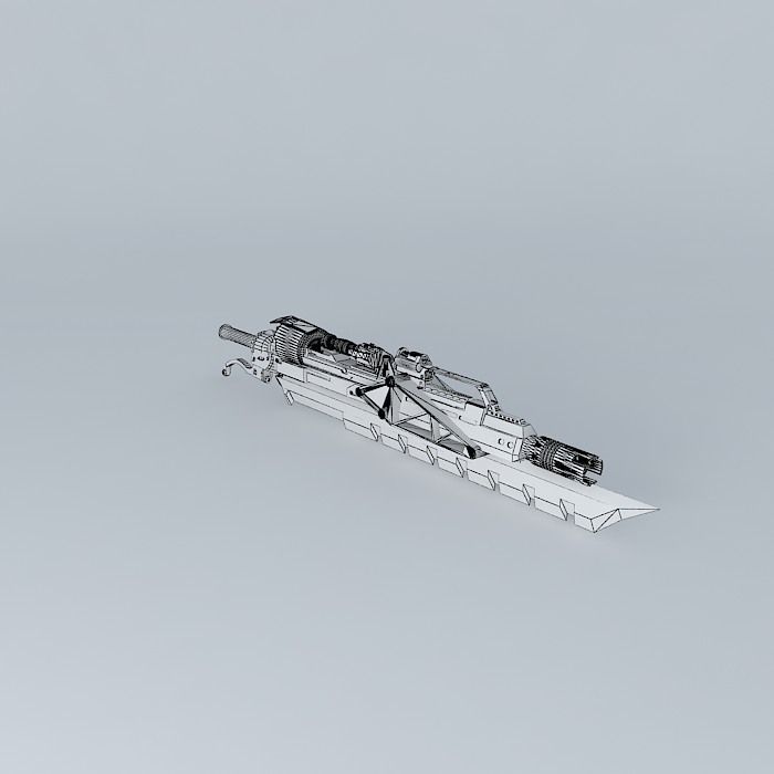 Knightmare weapon free 3D model | CGTrader