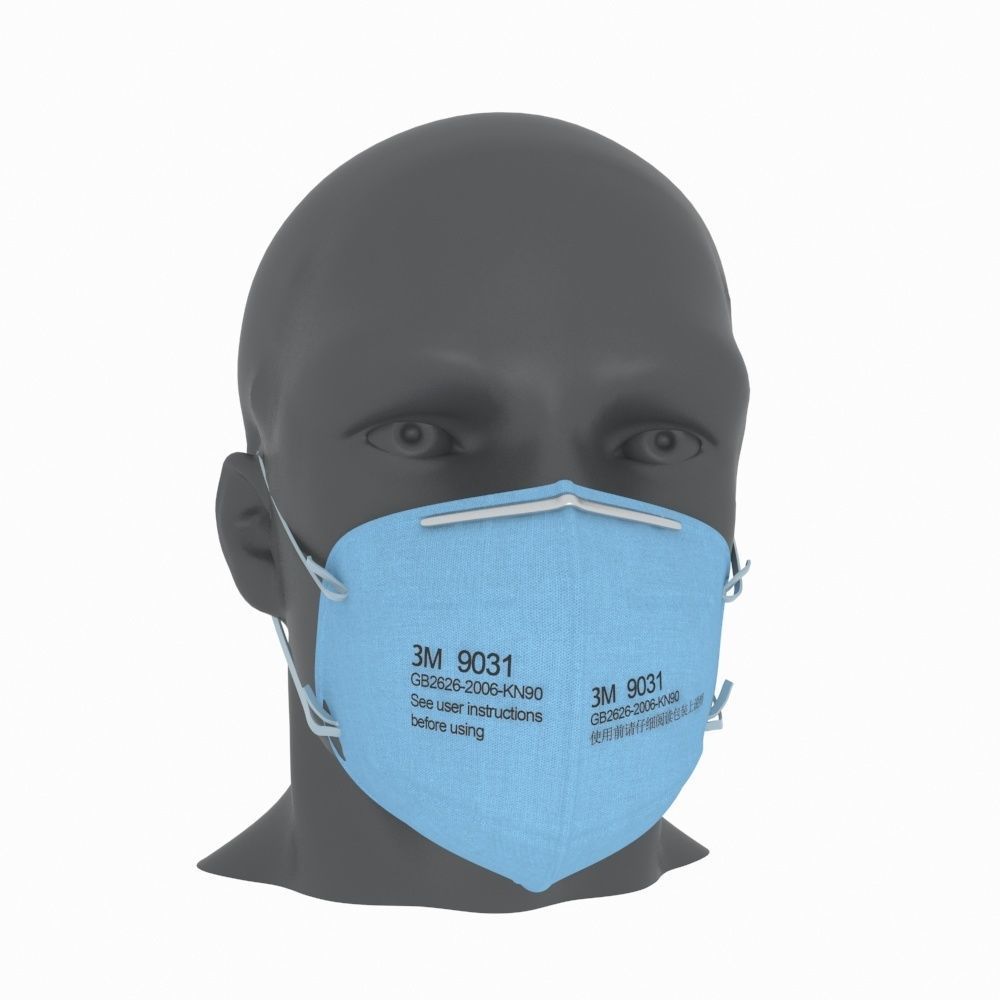 3D model 3M Protective Mask 2 | CGTrader