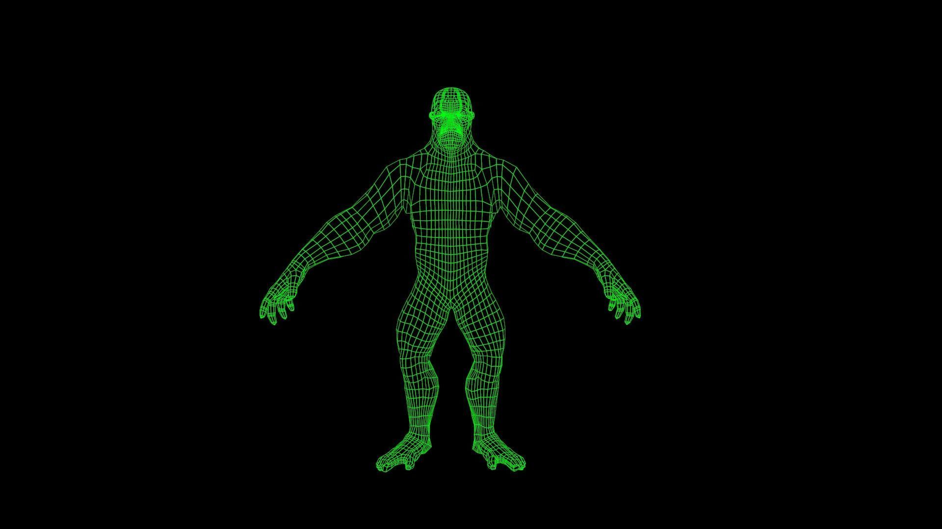 3D model Character Yeti VR / AR / low-poly rigged animated | CGTrader