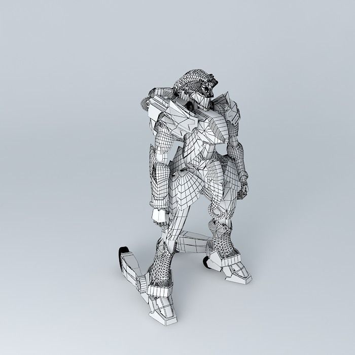 Leonidas original Knightmare Frame free 3D model | CGTrader