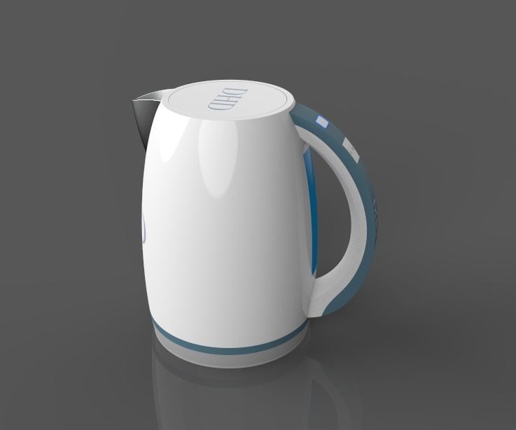 kettle electric free 3D model | CGTrader