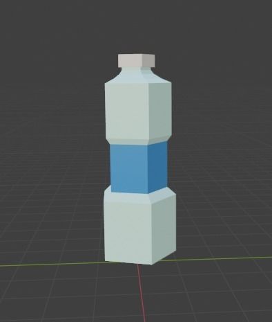 3D model Low Poly Water Bottle VR / AR / low-poly | CGTrader