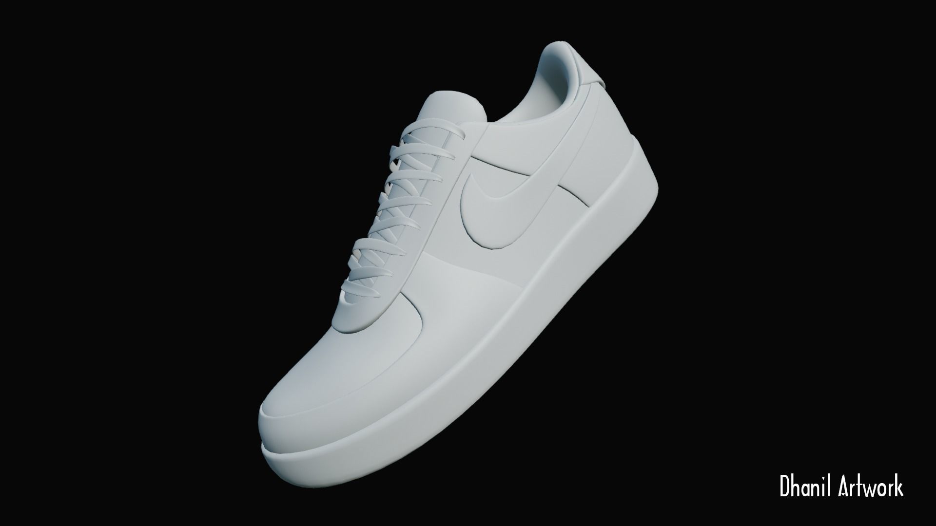 NIKE AIR FORCE 1 3D model | CGTrader