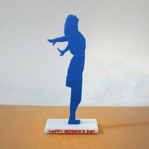 International Womens Day Statue 3D model 3D printable | CGTrader