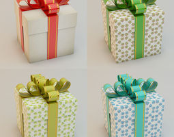Animated Present Box 3D Model animated rigged BLEND | CGTrader.com