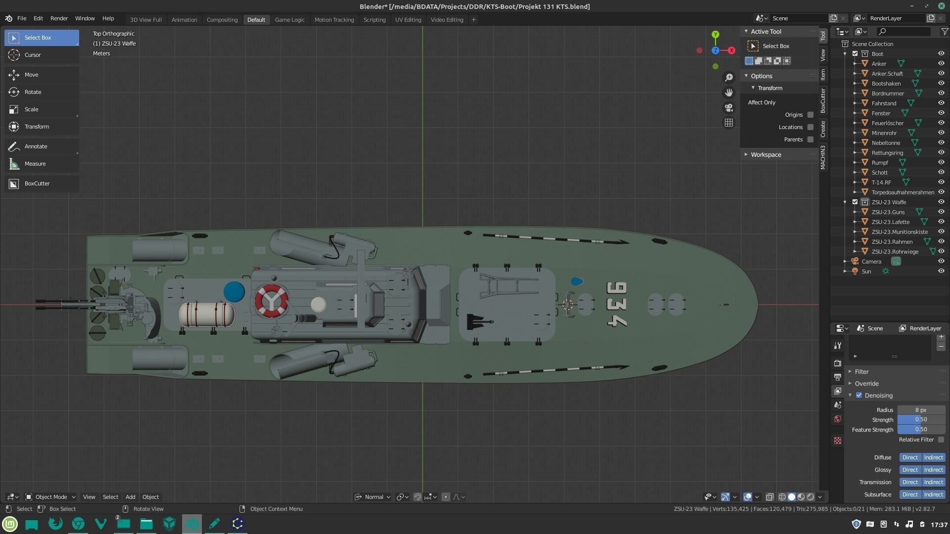 Small speed torpedo boat Project 131 formerly GDR 3D model | CGTrader