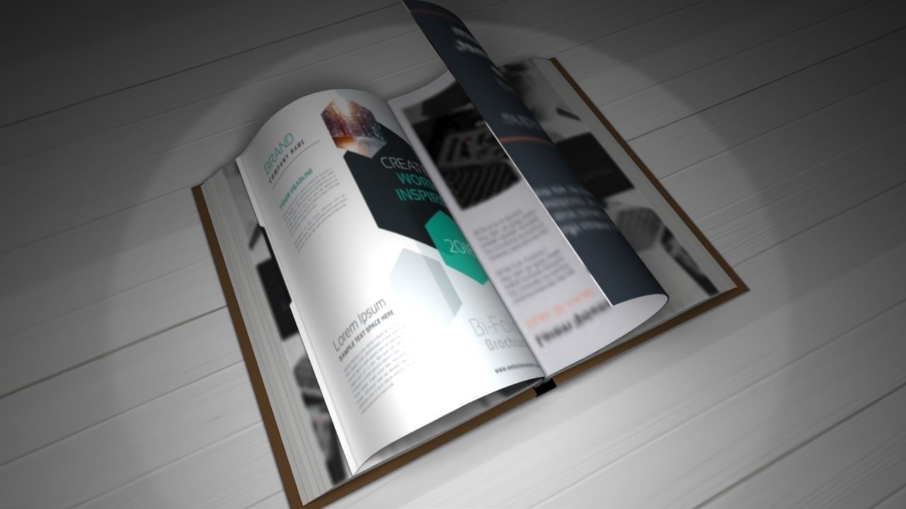 3D model Animated Book - Page Turn VR / AR / low-poly | CGTrader