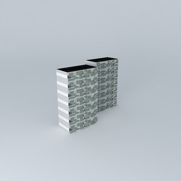 Neu building free 3D model | CGTrader