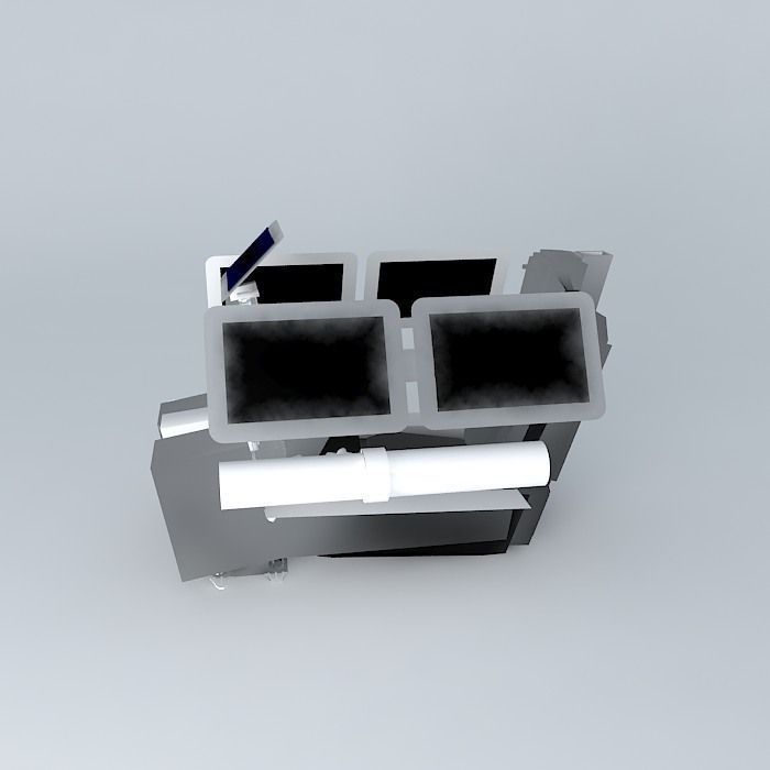 britainia Knightmare Cockpit free 3D model | CGTrader