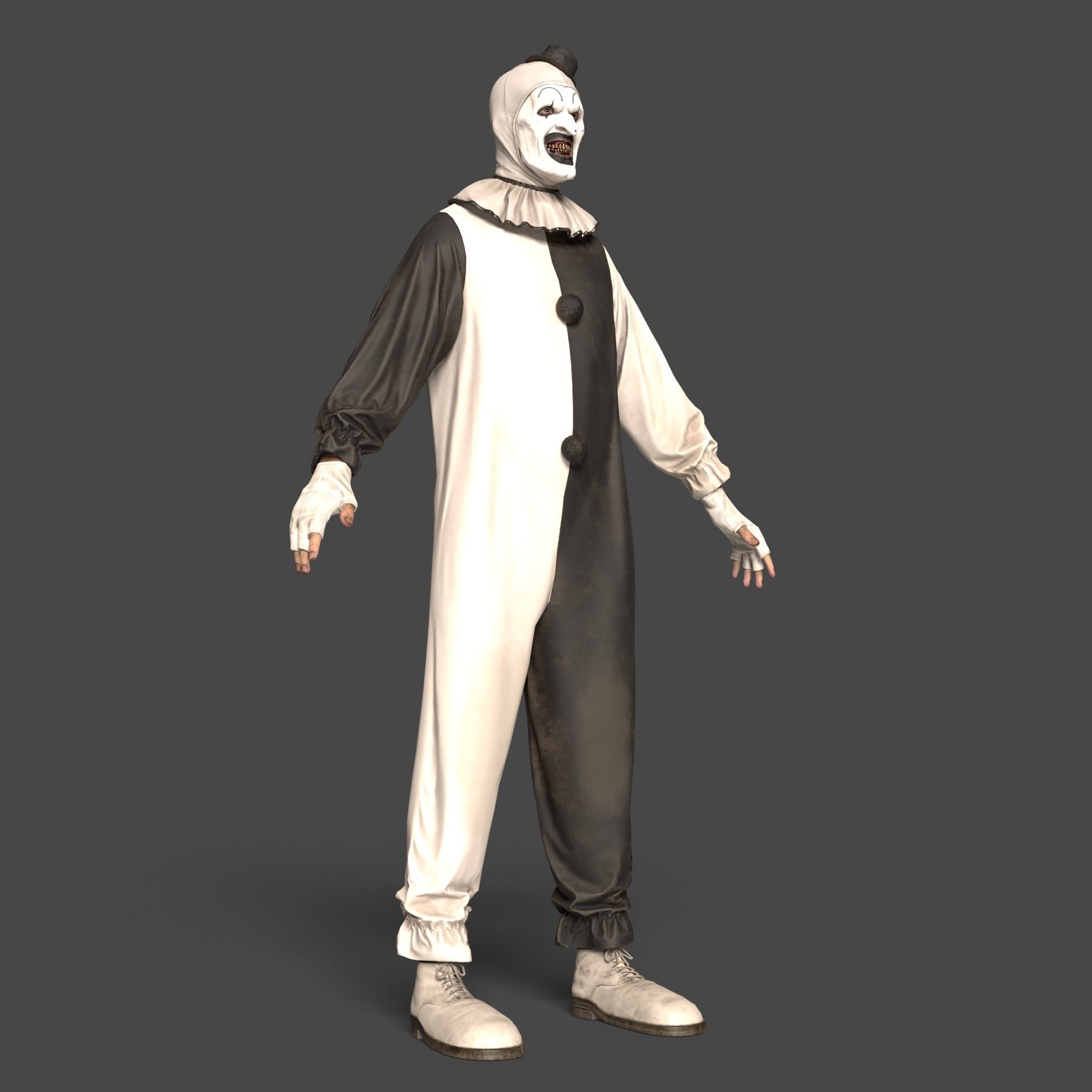3D model Art the Clown VR / AR / low-poly | CGTrader