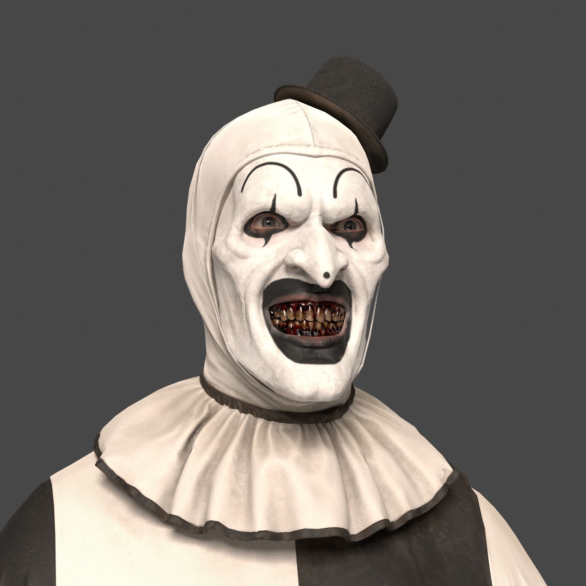 3D model Art the Clown VR / AR / low-poly | CGTrader