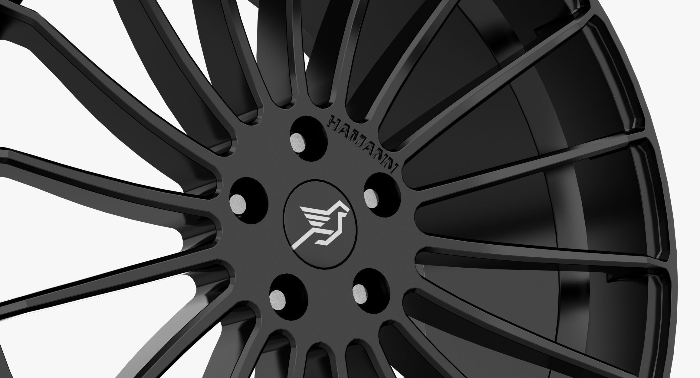 3D model Rims - Hamann Asanti Vossen Vorsteiner WALD HRE Rays Rotiform ...