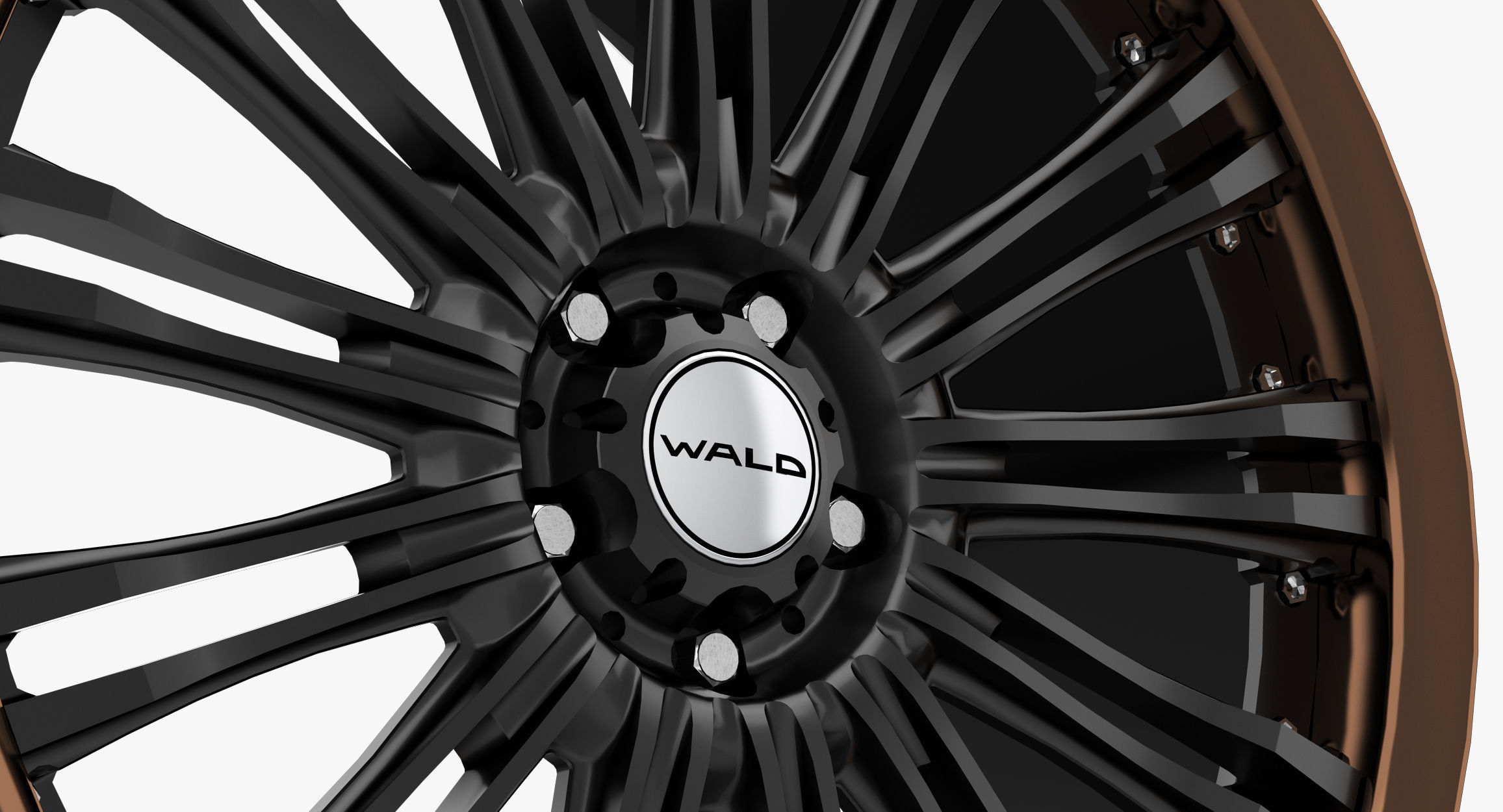 3D model Rims - Hamann Asanti Vossen Vorsteiner WALD HRE Rays Rotiform ...