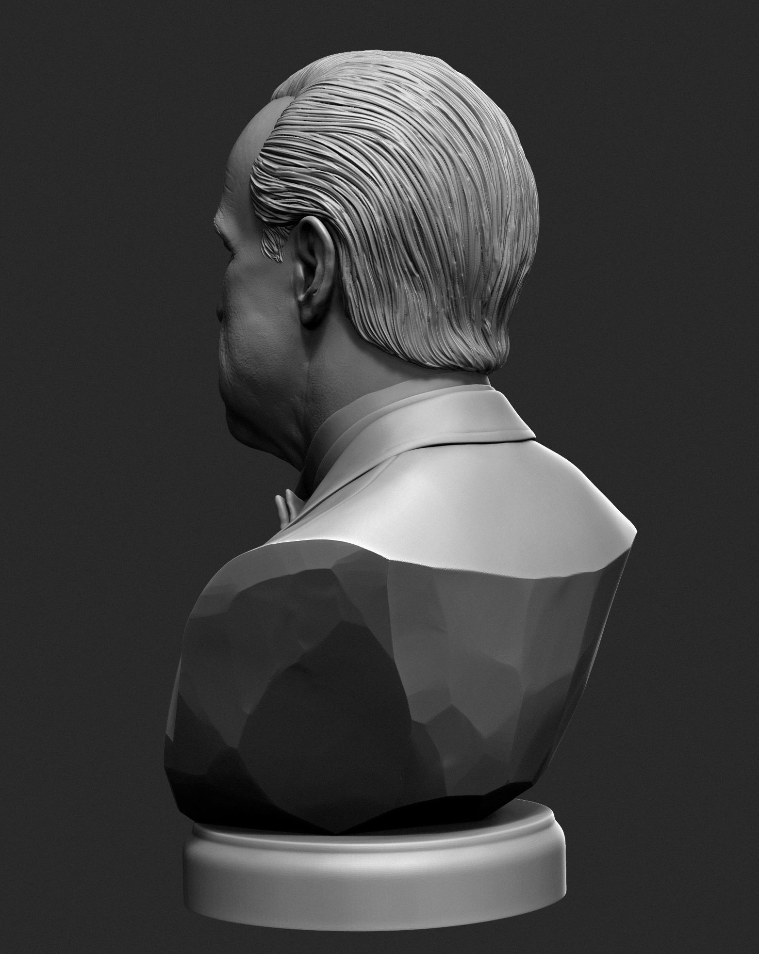 Godfather Marlon Brando 3D model 3D printable | CGTrader