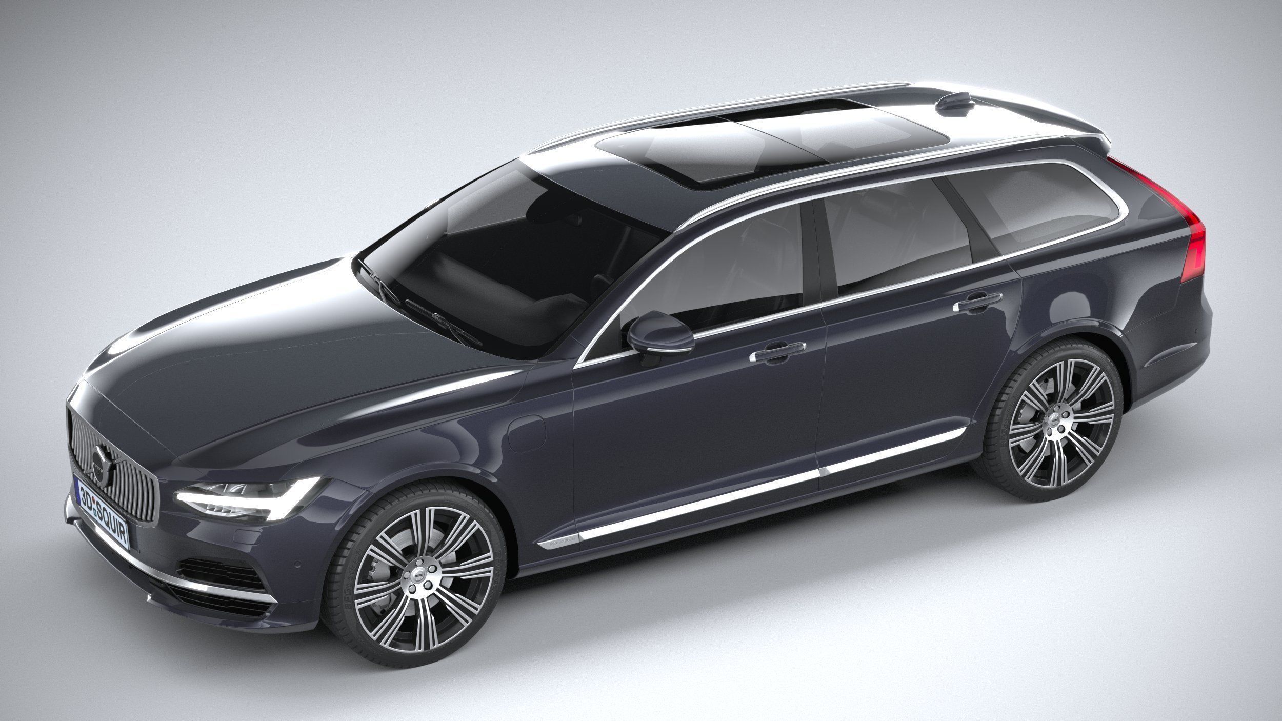 Volvo V90 Estate 2020 3D model | CGTrader