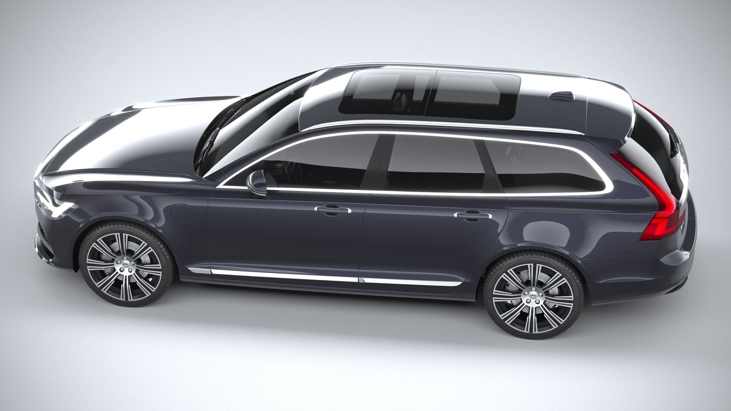 Volvo V90 Estate 2020 3D model | CGTrader