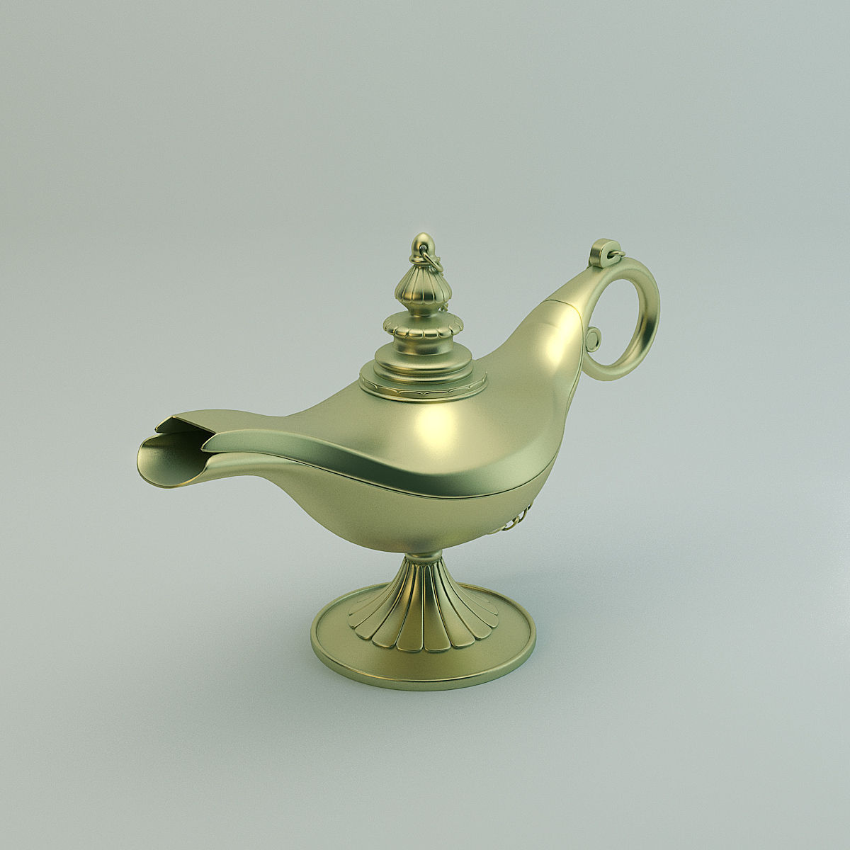3D model Aladdin Lamp VR / AR / low-poly | CGTrader