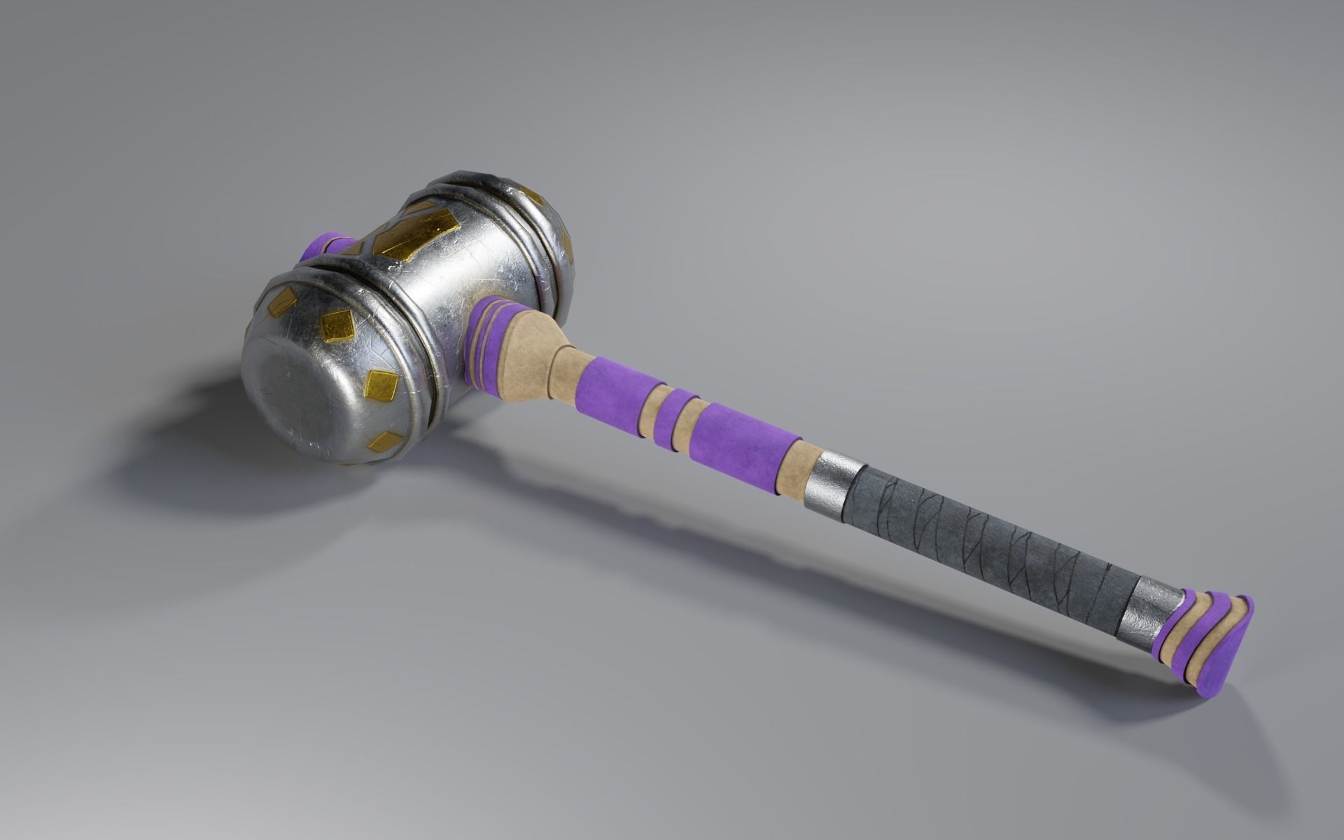 3D model Commanding Mallet VR / AR / low-poly | CGTrader