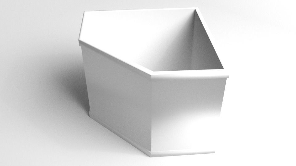 Aquarium - Diamond-Shape 3D model | CGTrader
