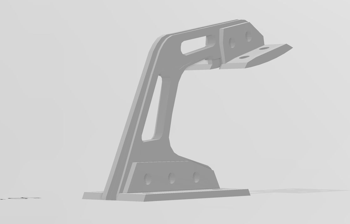 Swan neck wing for RC 3D model 3D printable | CGTrader