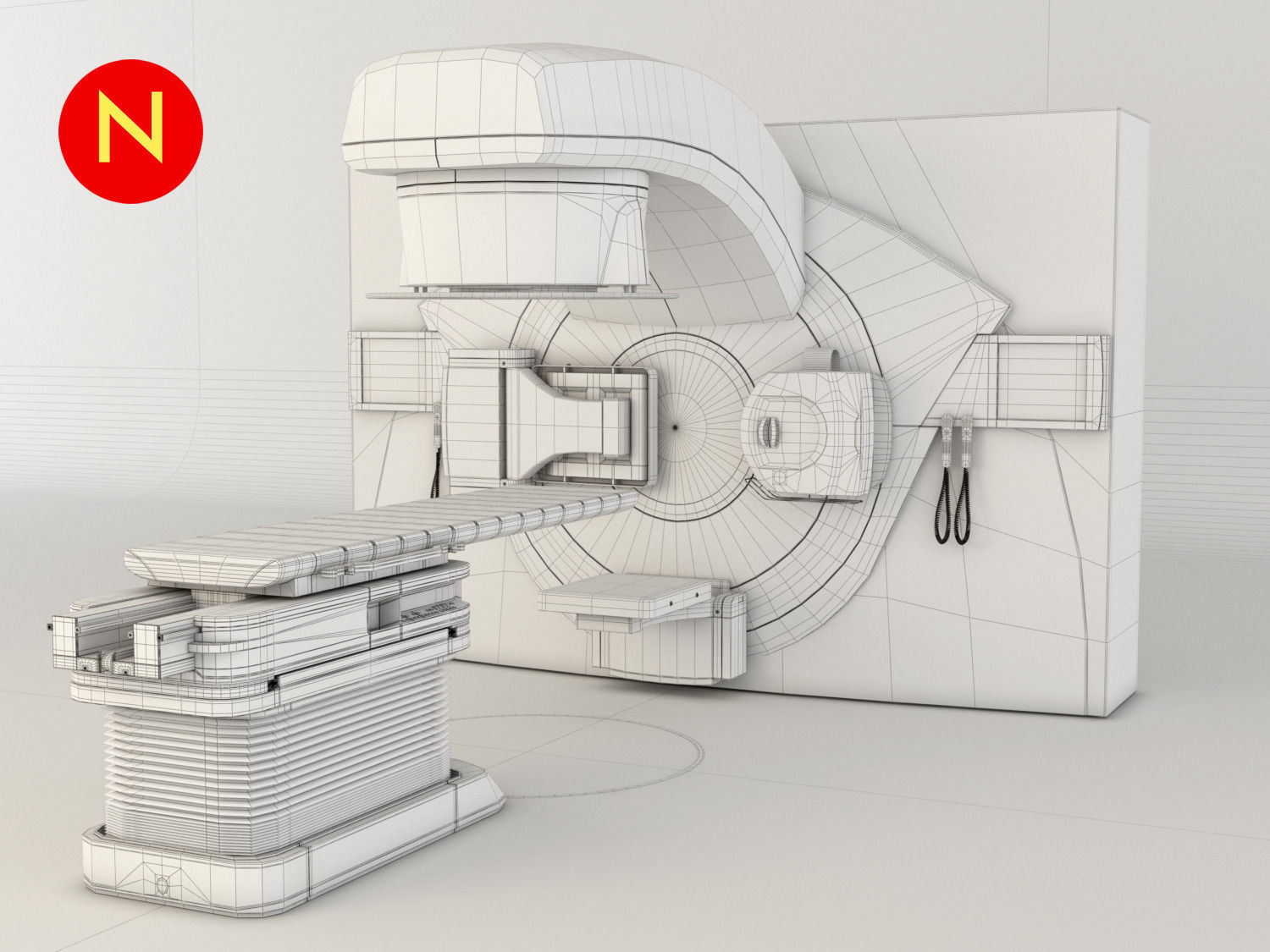 Elekta Infinity Radiotherapy 3D model | CGTrader