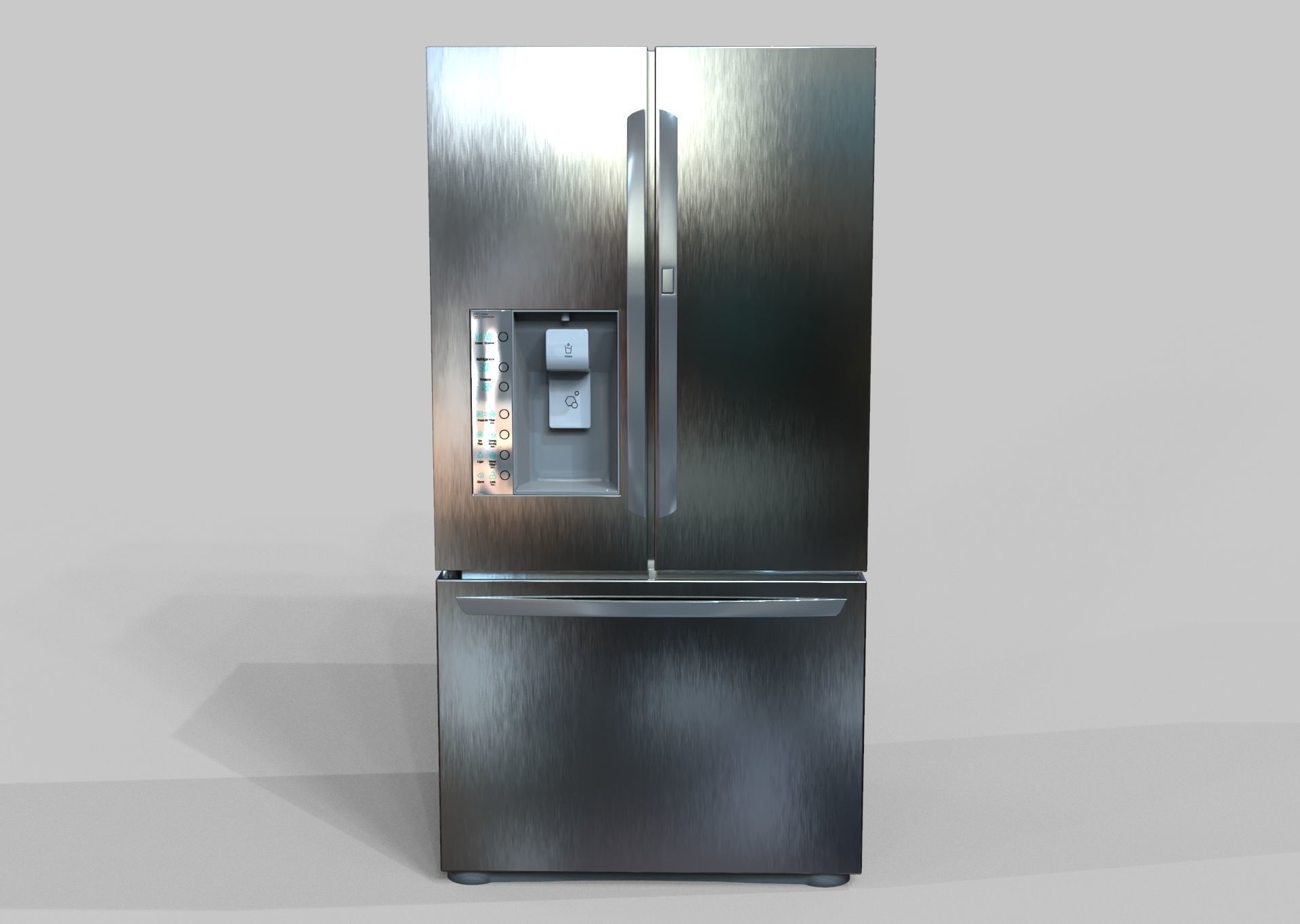 3D model Fridge LG VR / AR / low-poly | CGTrader