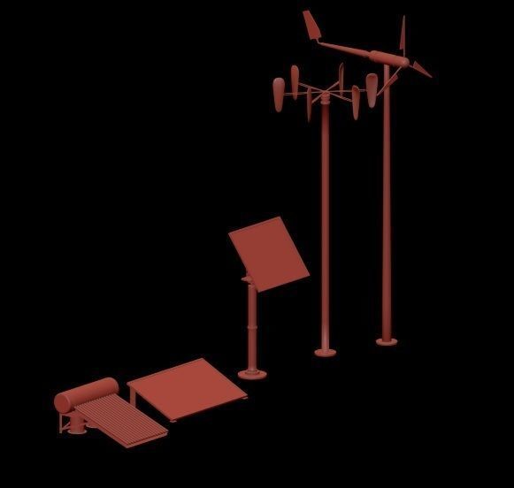 clean energy 3D model | CGTrader