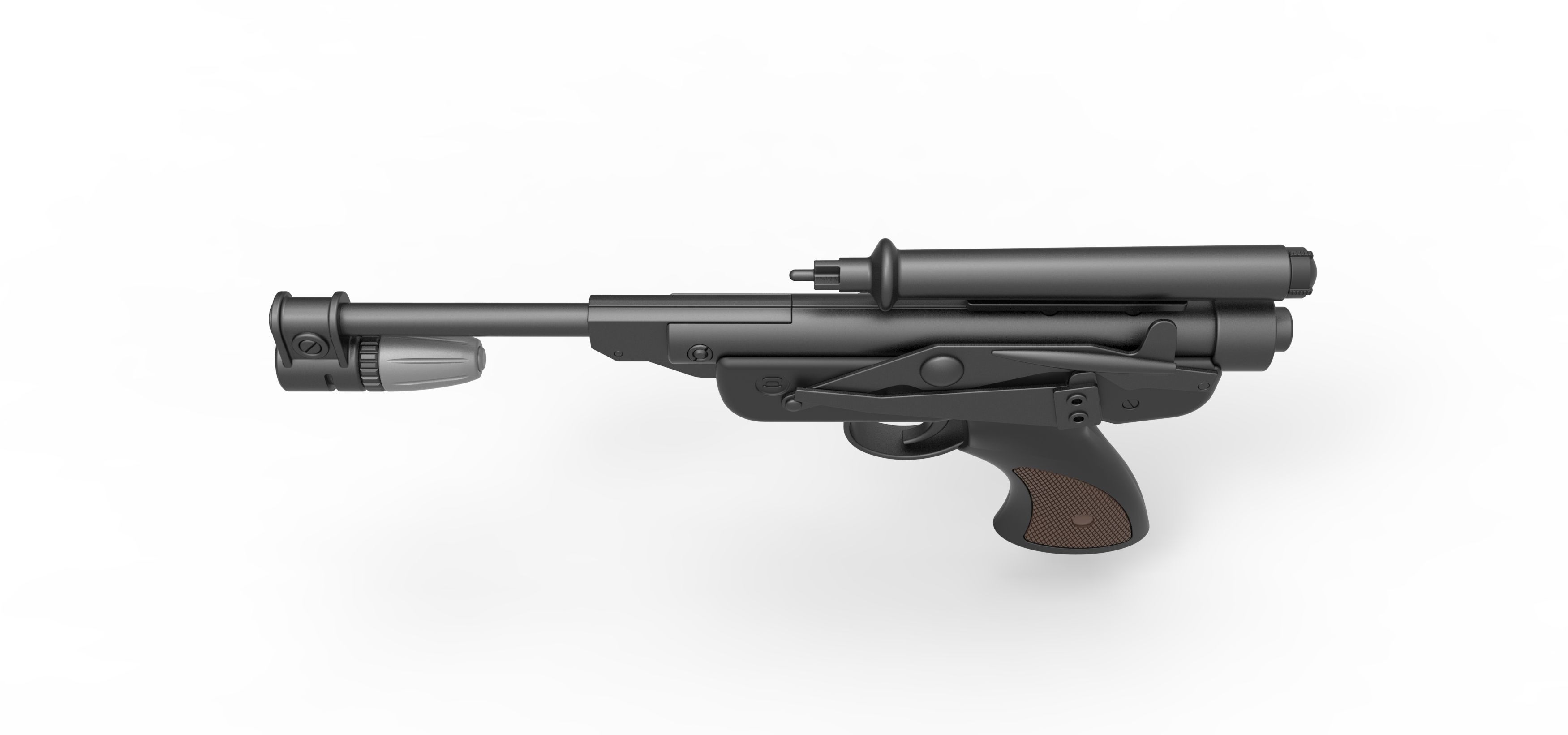 Blaster pistol DL-18 from Star Wars Return Of The Jedi 3D model | CGTrader