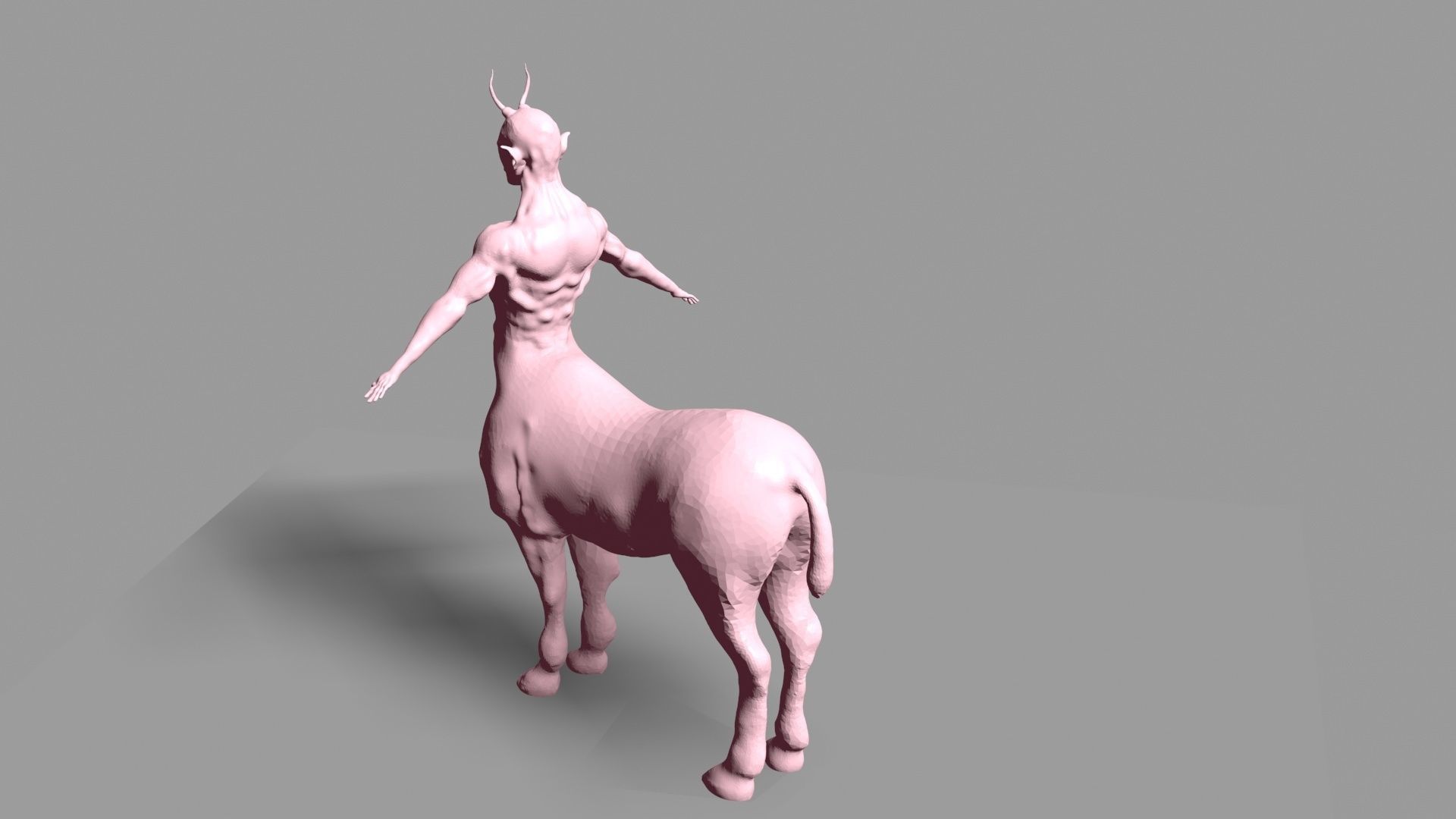 Centaur Sculpted 3D model | CGTrader