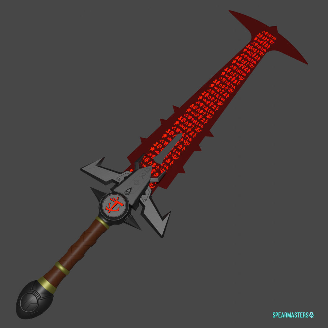 DOOM ETERNAL SWORD Crucible 3D model 3D printable | CGTrader