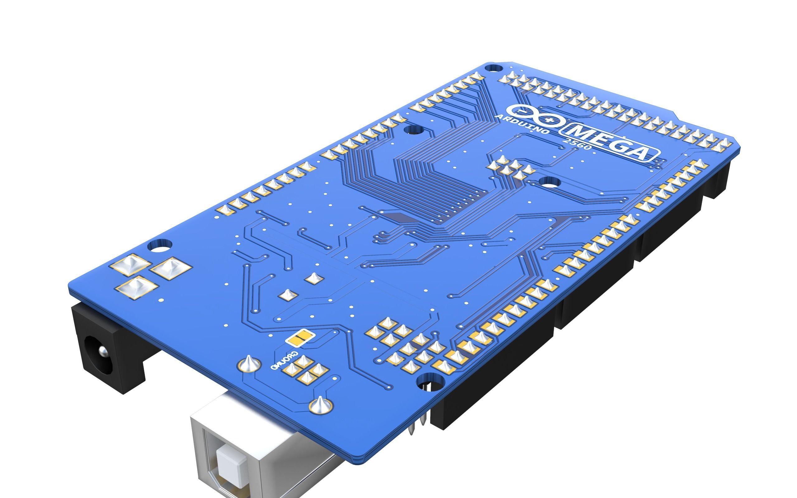 3D model Arduino Mega 2560 VR / AR / low-poly | CGTrader