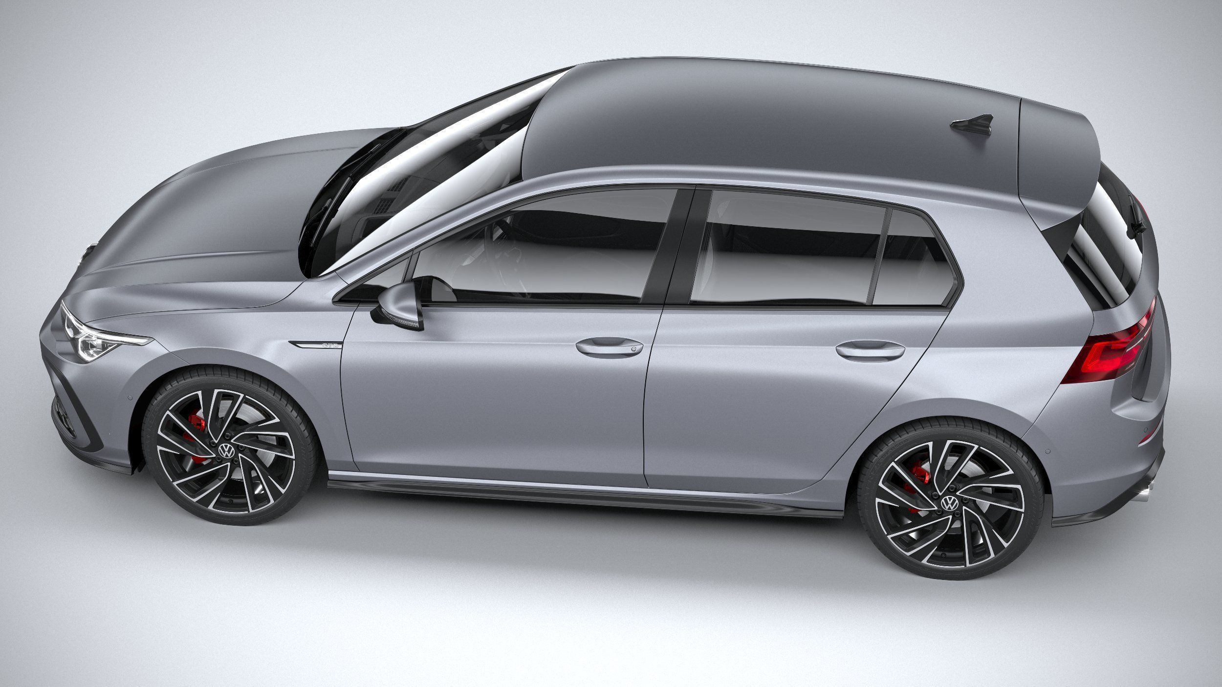 Volkswagen Golf GTD 5-door 2020 3D model | CGTrader