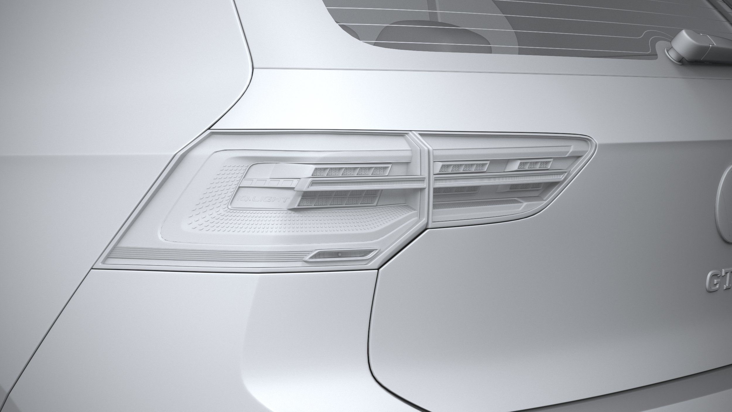 Volkswagen Golf GTD 5-door 2020 3D model | CGTrader